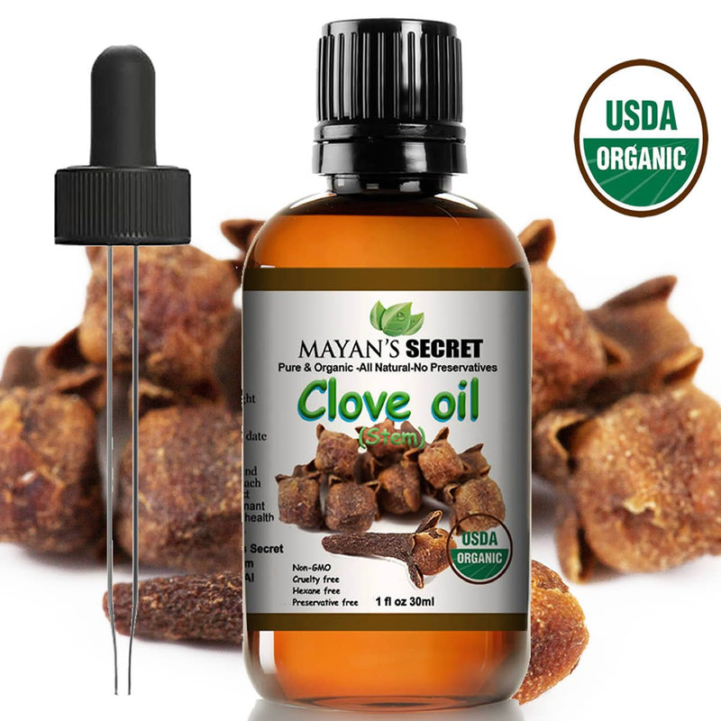 Organic Clove Stem Essential Oil - Clove Stem Essential Oil - Mayan's ...
