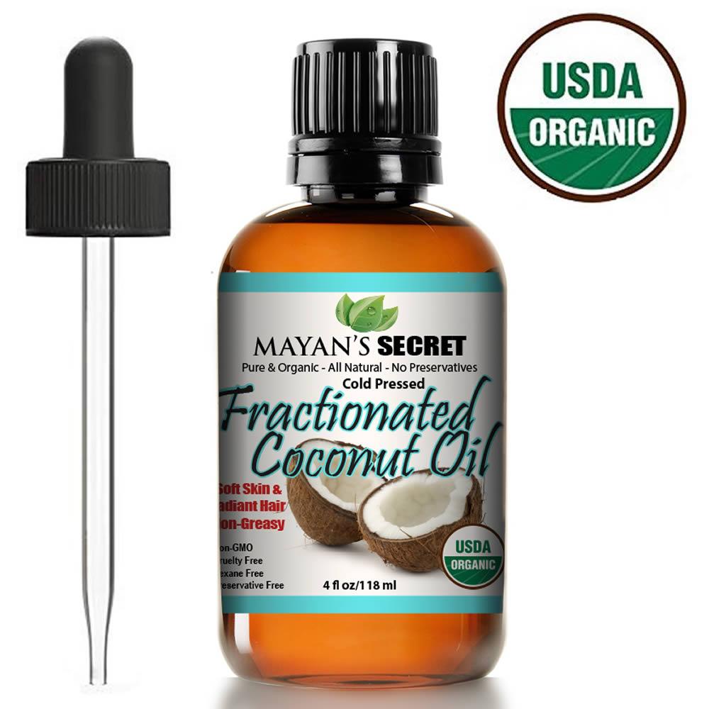 Organic Fractionated Coconut Oil - Fractionated Coconut Oil - Mayan's ...