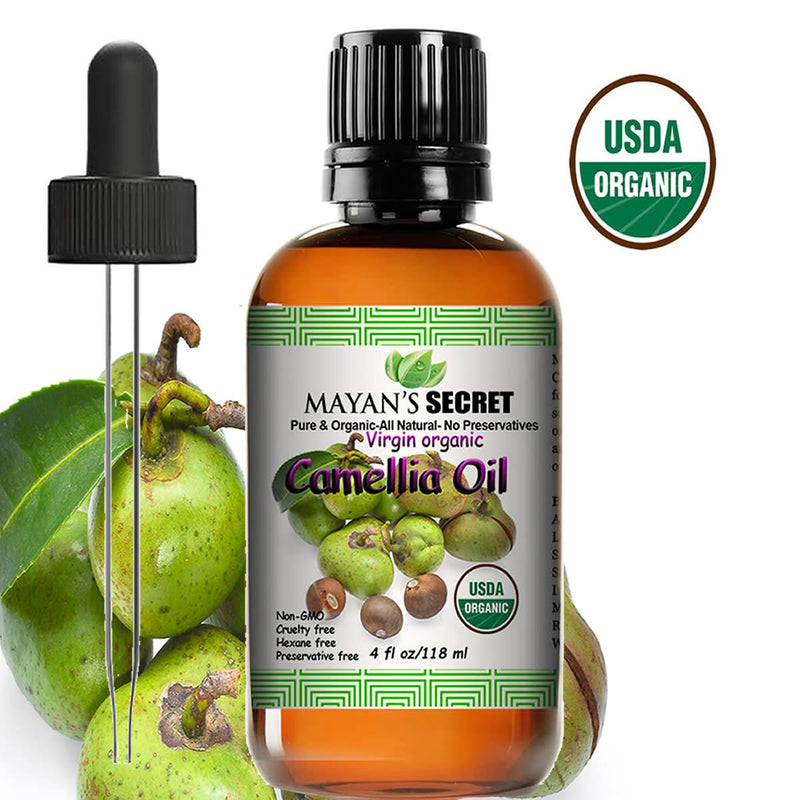 Organic Camellia Seed Essential Oil - Organic Camellia Seed Oil - Mayan ...